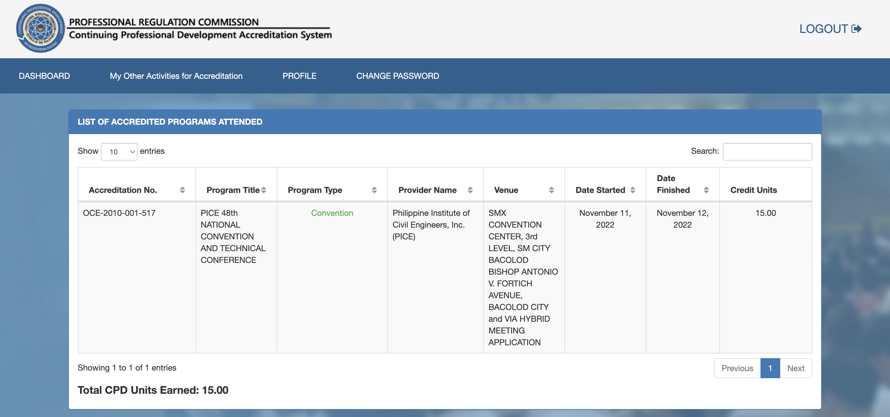 How to track your PRC CPD credits – Ilonggo Engineer